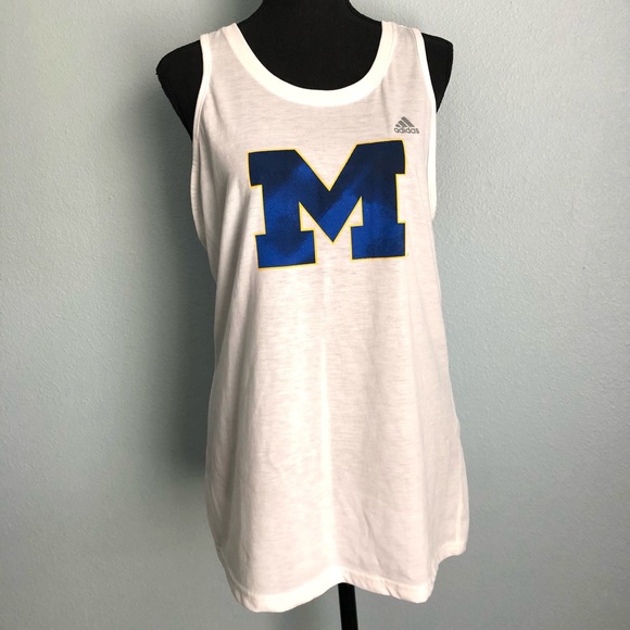adidas | Tops | Adidas Michigan Wolverine Tank | Poshmark